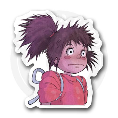 Купить стикер Тихиро и Хаку Унесенные призраками Аниме