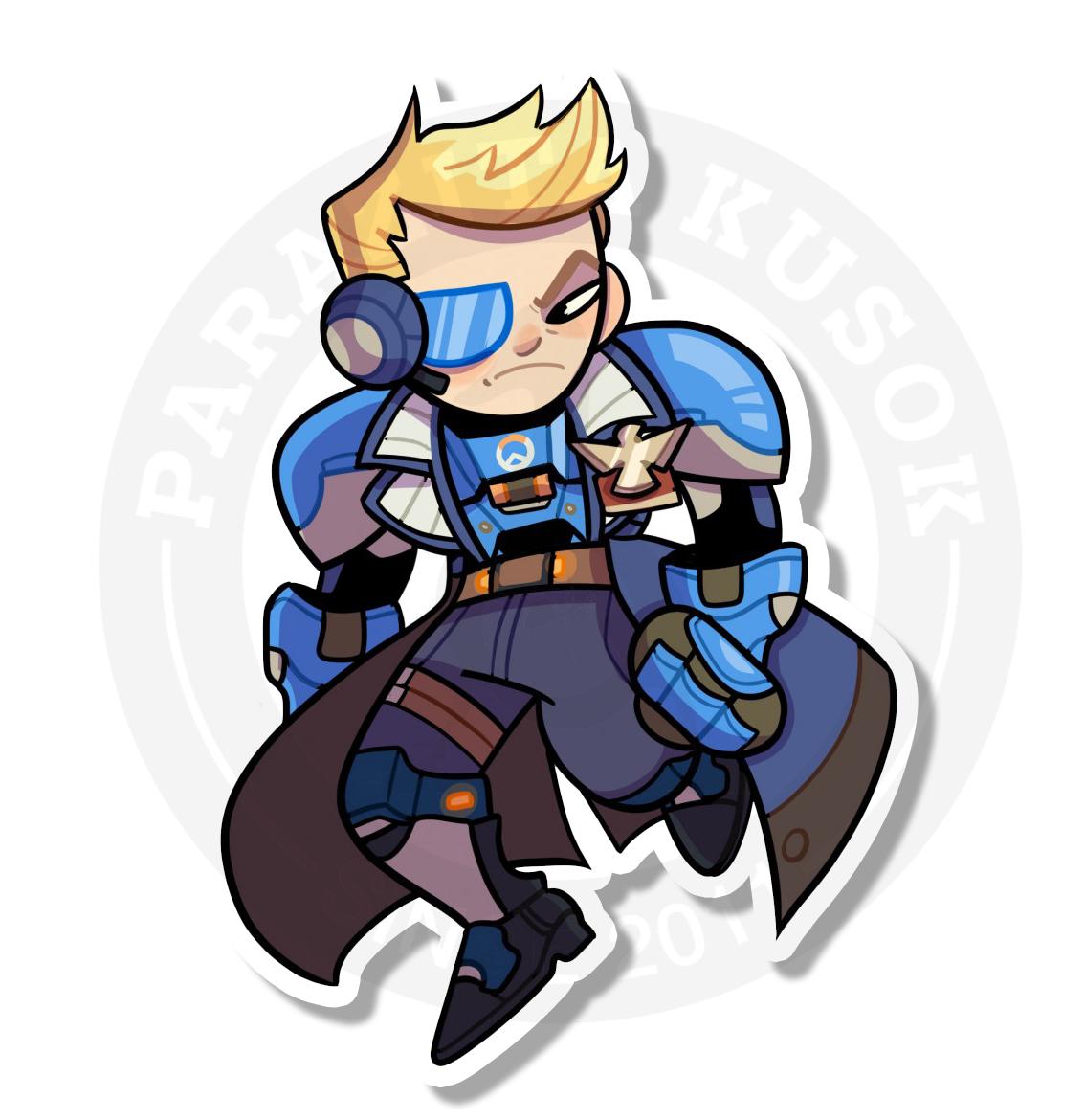 Купить стикер Jack Morrison - Overwatch